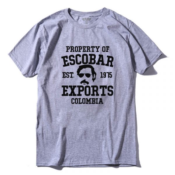 King of Coke Pablo Escobar T-Shirt for Men - King of Cocaine